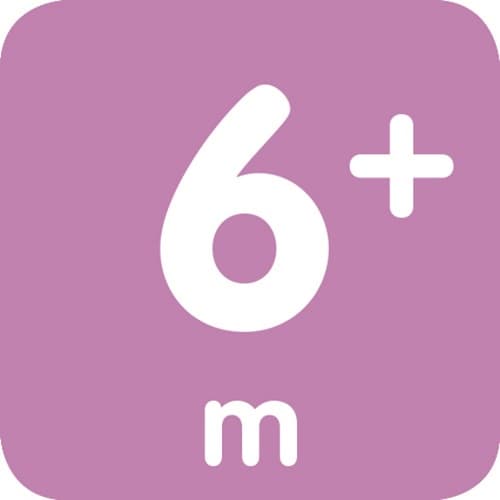 MAM Original Astro éjszakai cumi dupla 6h+ - Rózsaszín-fehér|Ját